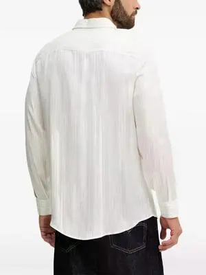 Armani Exchange Striped Buttoned Shirt