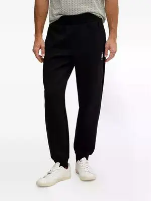 Armani Exchange Logo-embroidery Track Pants - Black