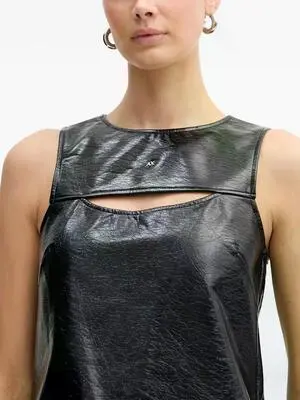 Armani Exchange Cut-out Sleeveless Mini Dress