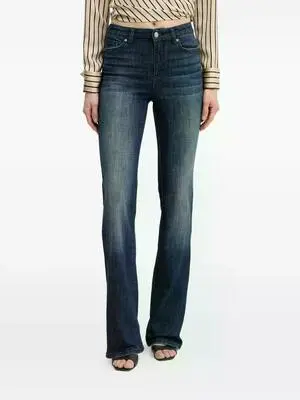 Armani Exchange Five-pockets Faded Jeans
