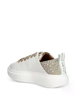 ALEXANDER SMITH Wembley Embellished Low-top Sneakers