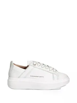 ALEXANDER SMITH Wembley Laced Sneakers - White