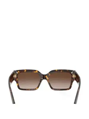 JIMMY CHOO Rectangular-frame Sunglasses