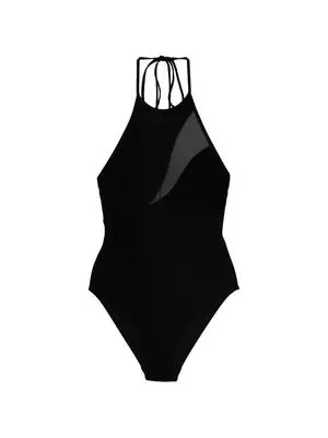 Zimmermann Wanderlust Spliced Mesh Swimsuit - Black