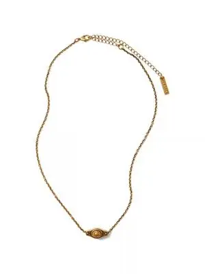 Versace Medallion Chain Necklace - Gold
