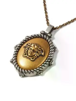Versace Tivoli Medusa Cameo Necklace