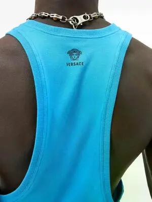 Versace Cotton-jersey Tank Top