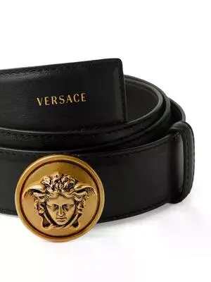 Versace Leather Belt 3.5 Cm