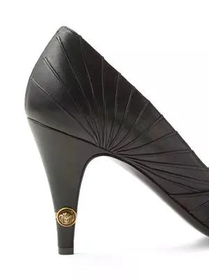 Versace Leather Pumps - Black