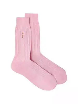 Versace Ribbed Socks - Pink