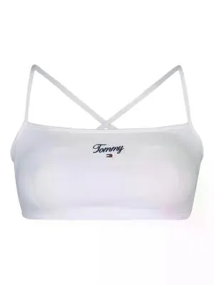 Tommy Hilfiger Ribbed Strap Top - White