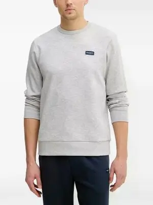 HACKETT Logo-patch Sweatshirt - Grey