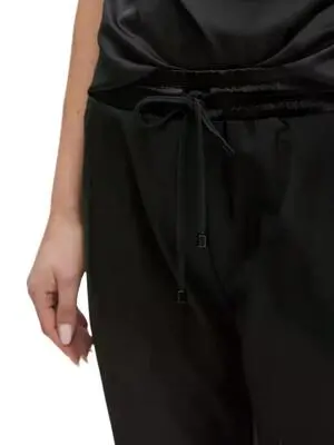 LA PETITE FRANÇAISE Drawstring-waistband Trousers