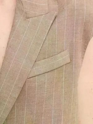 LA PETITE FRANÇAISE Valmy Pinstripe Waistcoat
