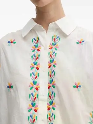 LA PETITE FRANÇAISE Embroidered Shirt