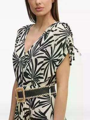 LA PETITE FRANÇAISE Floral-print Midi Dress