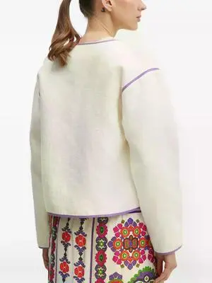 LA PETITE FRANÇAISE Voyage Contrast-trim Jacket