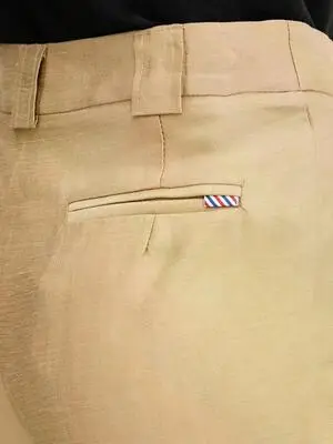LA PETITE FRANÇAISE Pleated Tailored Shorts