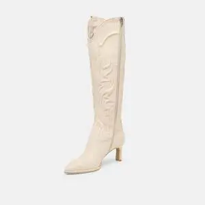 DOLCEVITA Alisa Boots - Creme Leather