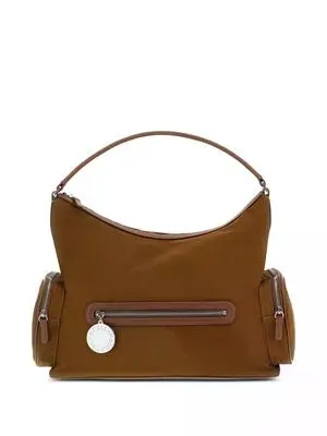 Stella McCartney Dartmoor Zip-pocket Shoulder Bag - Brown