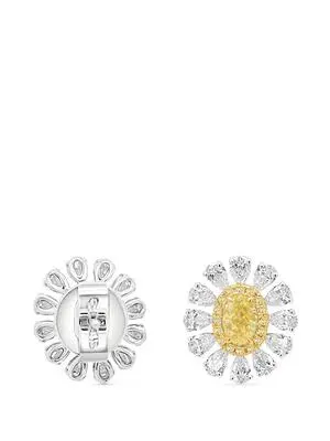 HYT JEWELRY Floral-motif Diamond Earrings