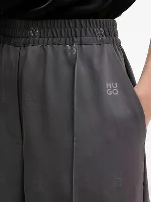 Hugo Logo Elasticated Trousers