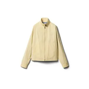Miu Miu Poplin Blouson Jacket - Vanilla