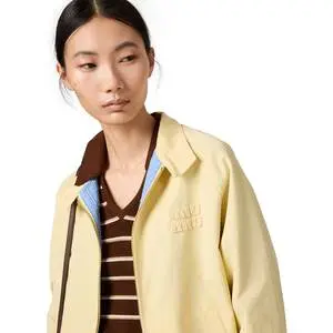 Miu Miu Poplin Blouson Jacket