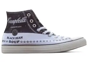 CONVERSE Chuck Taylor All Star Hi Andy Warhol Campbell's Bean Soup - Black/white/mason
