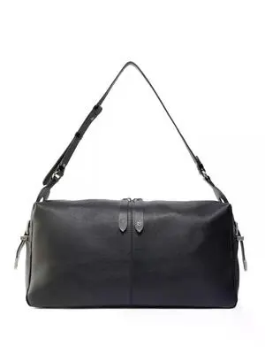 Pinko Top-zip Leather Shoulder Bag - Black