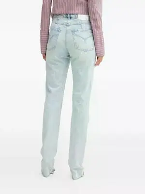 Patrizia Pepe Frayed Hem Jeans