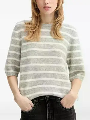 GESTUZ Alphagz Stripe-pattern Sweater
