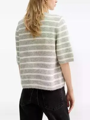 GESTUZ Alphagz Stripe-pattern Sweater