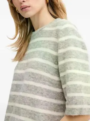 GESTUZ Alphagz Stripe-pattern Sweater