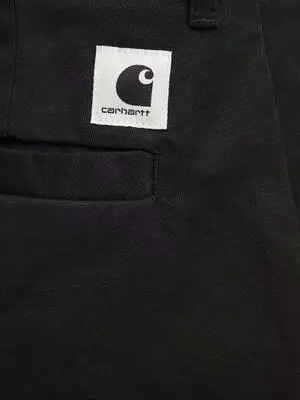 Carhartt Work In Progress Logo-patch Trousers - Black