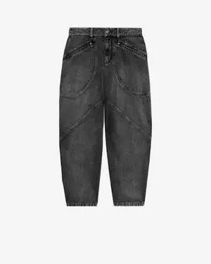 Isabel Marant Étoile Catarina Denim Jeans - Black
