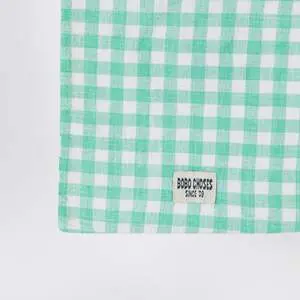 BOBO CHOSES Set Of Two Check-pattern Washcloths With Radishes