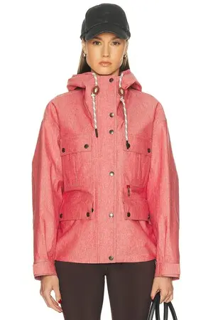 Moncler Beziers Field Jacket - Red