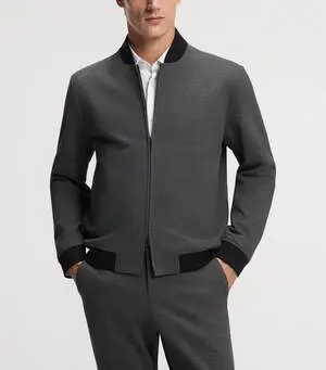 BOSS Piqué Slim Fit Jacket