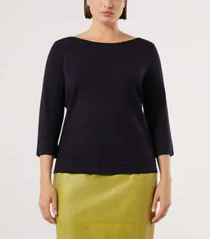 Marina Rinaldi Virgin Wool Top