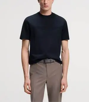 BOSS X Aston Martin Embroidered T-shirt - Blue