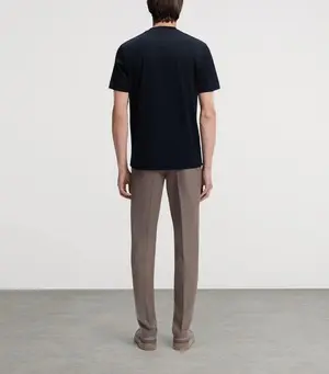 BOSS X Aston Martin Embroidered T-shirt - Blue