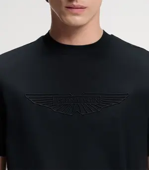 BOSS X Aston Martin Embroidered T-shirt - Blue