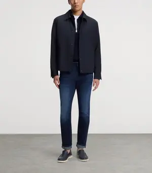 BOSS Wool-blend Relaxed Overshirt