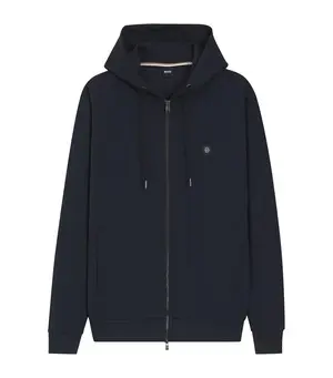 BOSS Cotton-blend Hoodie - Blue