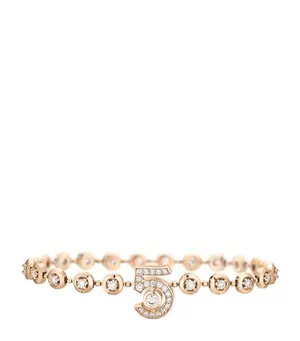Chanel Eternal N°5 Diamond Line Bracelet - Beige