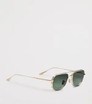 JACQUES MARIE MAGE Cendrars Aviator Sunglasses