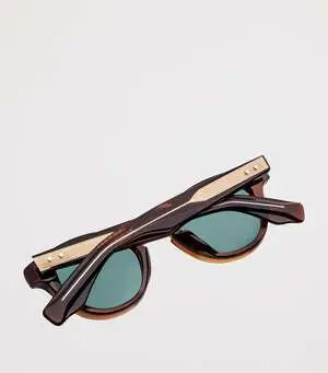 JACQUES MARIE MAGE Cendrars Aviator Sunglasses