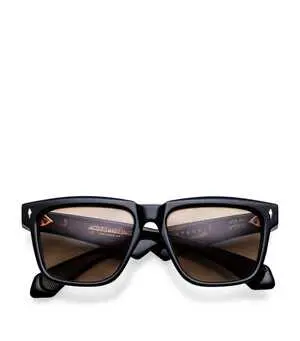 JACQUES MARIE MAGE Hyannis Sunglasses - Black