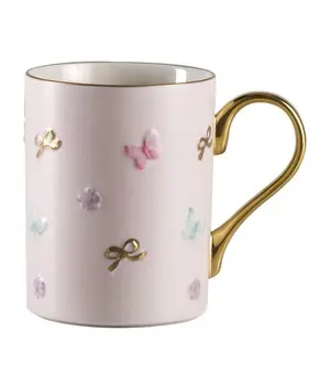 VILLARI Butterfly Mug - Pink